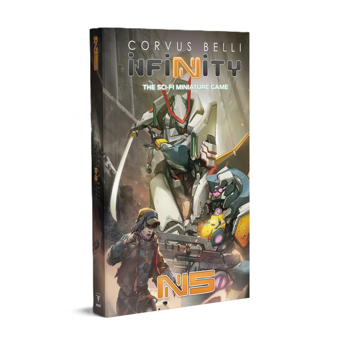 Infinity N5 Lore Book – Tabletop Renaissance Games & Hobbies