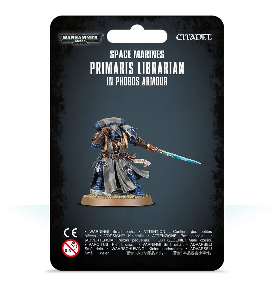 Warhammer 40000: Primaris Librarian in Phobos Armour – Tabletop ...
