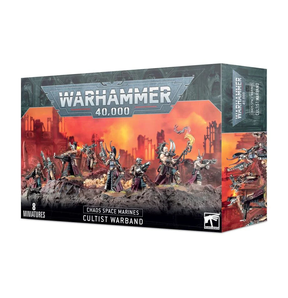 Warhammer 40000: Chaos Space Marines - Cultist Warband – Tabletop ...
