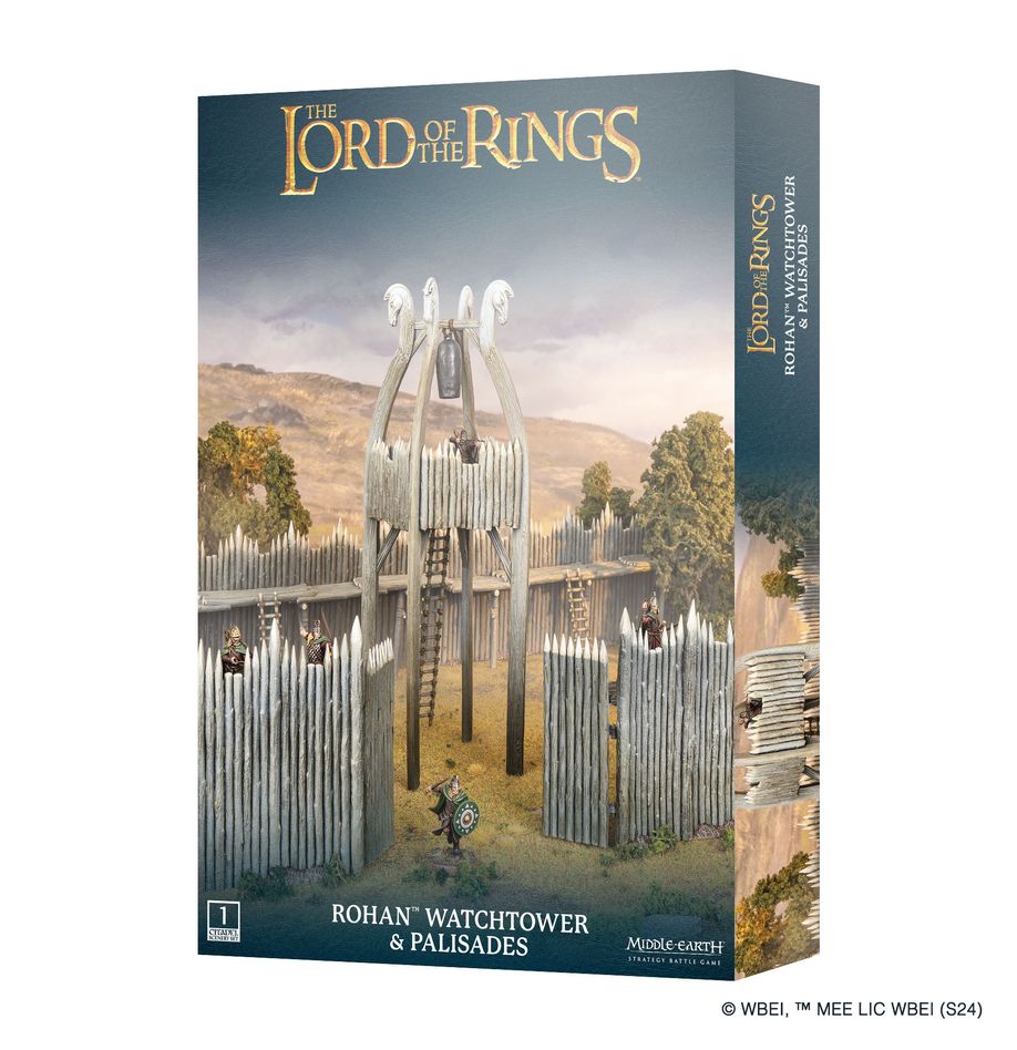 LotR Middle-Earth Strategy Battle Game: Rohan Watchtower & Palisades ...