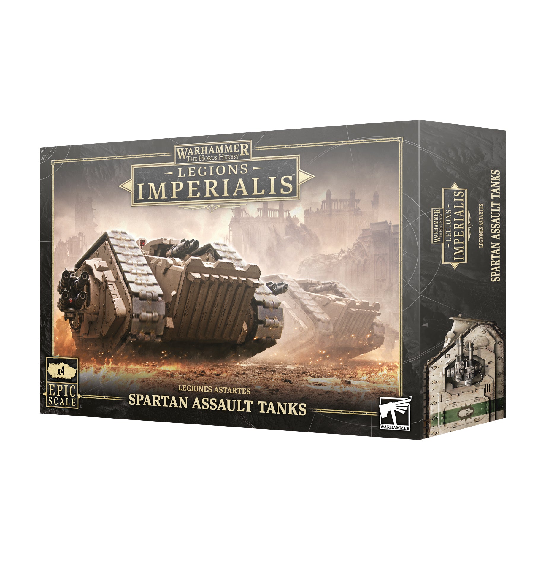 The Horus Heresy: Legions Imperialis - Spartan Assault Tanks – Tabletop ...