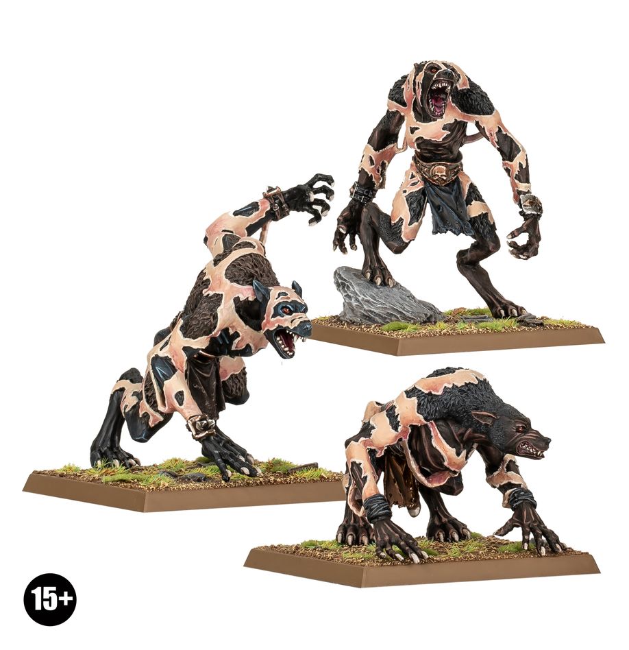 Warhammer The Old World: Warriors of Chaos - Skin Wolves (Expert Kit ...