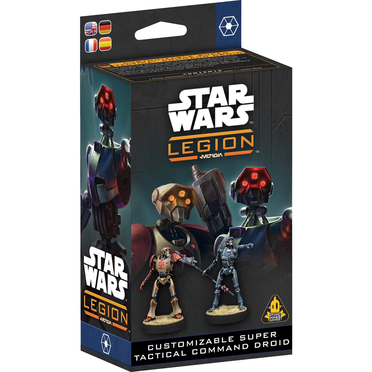 Star Wars: Legion: Customizable Super Tactical Command Droid – Tabletop ...