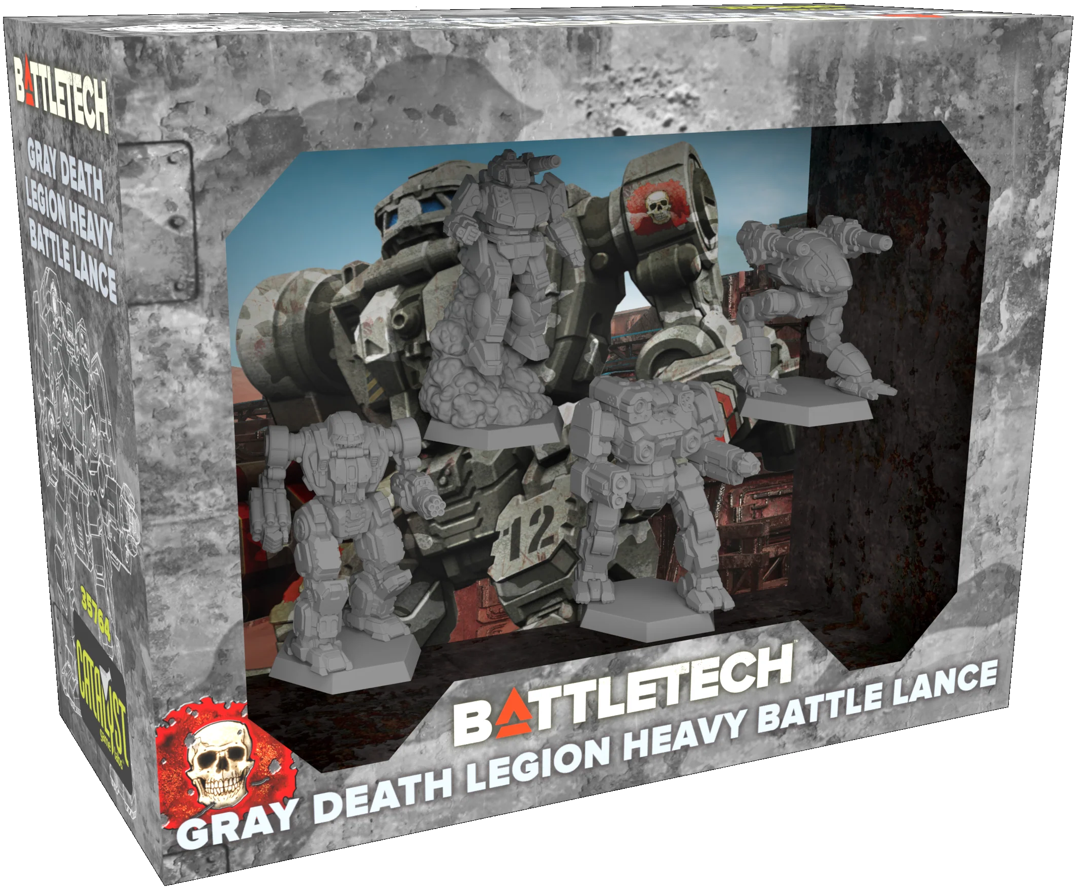 Battletech: Gray Death Legion Heavy Battle Lance – Tabletop Renaissance ...