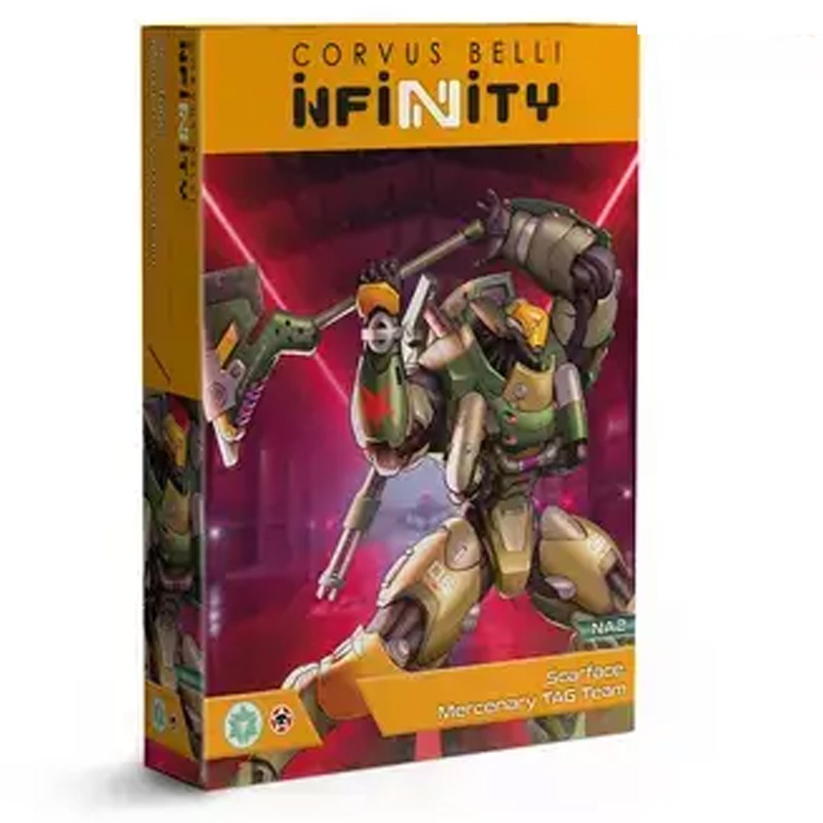 Infinity: NA2 Scarface Mercenary TAG Team – Tabletop Renaissance Games ...