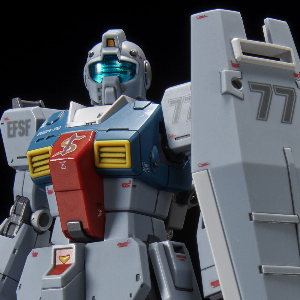 P-Bandai HG 1/144 GM (Sleggar Custom) "Mobile Suit Gundam: Cucuruz Doa ...