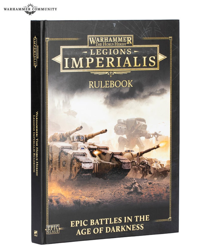 Warhammer: The Horus Heresy – Legions Imperialis Rulebook – Tabletop ...