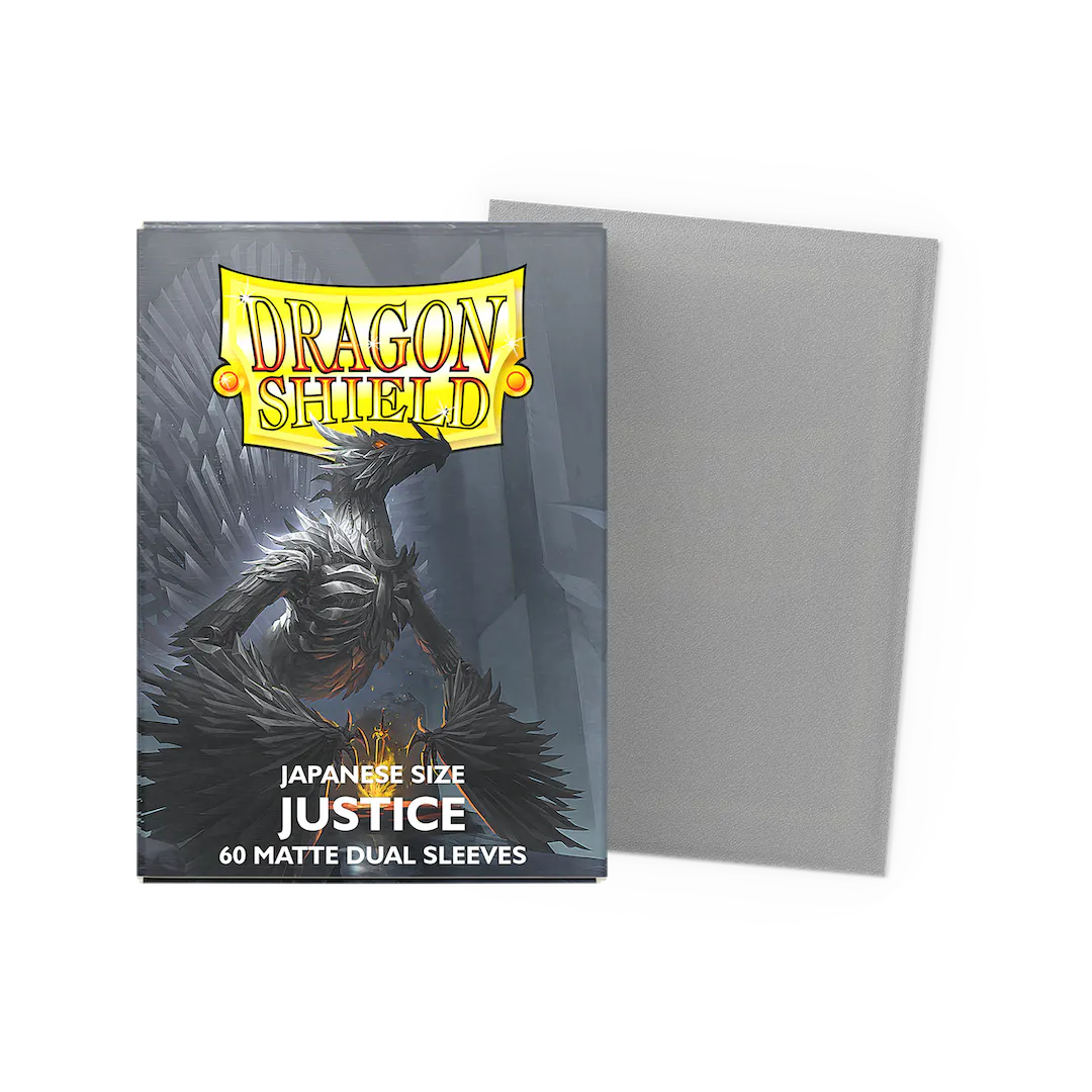 Justice - Dual Matte Sleeves - Japanese Size – Tabletop Renaissance ...
