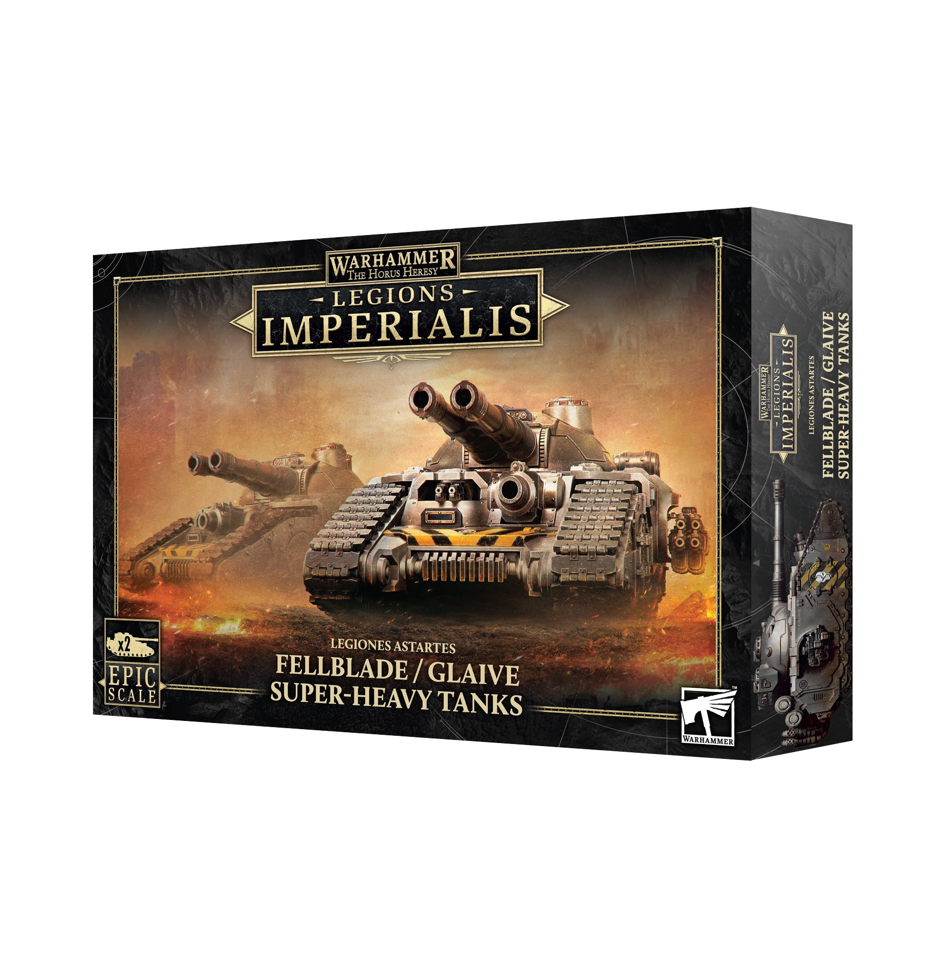 Legions Imperialis: Fellblade Super-heavy Tanks – Tabletop Renaissance ...