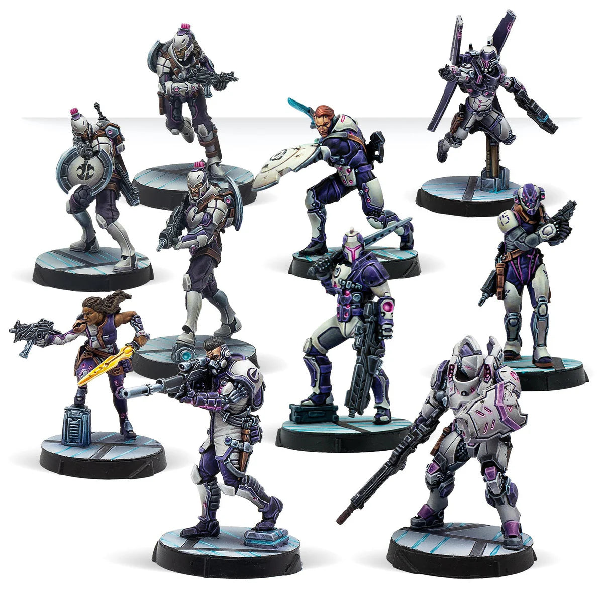Infinity: Aleph Steal Phalanx Action Pack – Tabletop Renaissance Games ...