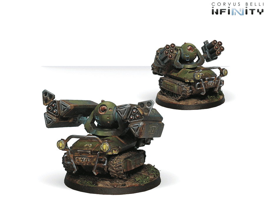 Infinity: Ariadna - Traktor Muls. Regiment of Artillery and Support ...