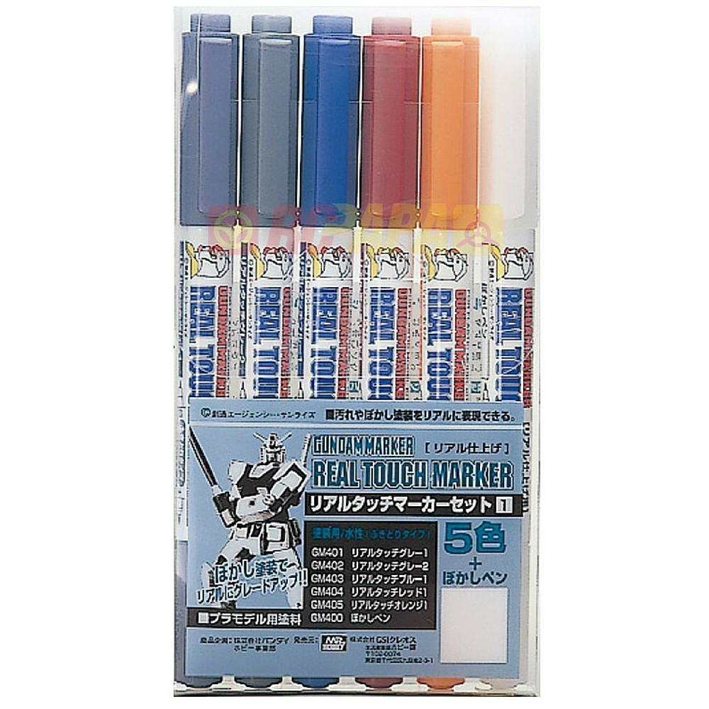 Gundam Marker Set - Real Touch Marker 1 – Tabletop Renaissance Games ...