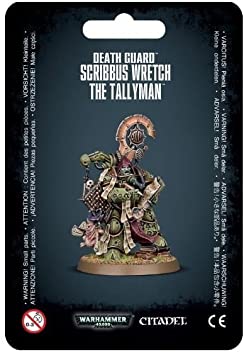 Warhammer 40000: Death Guard - Scribbus Wretch The Tallyman – Tabletop ...