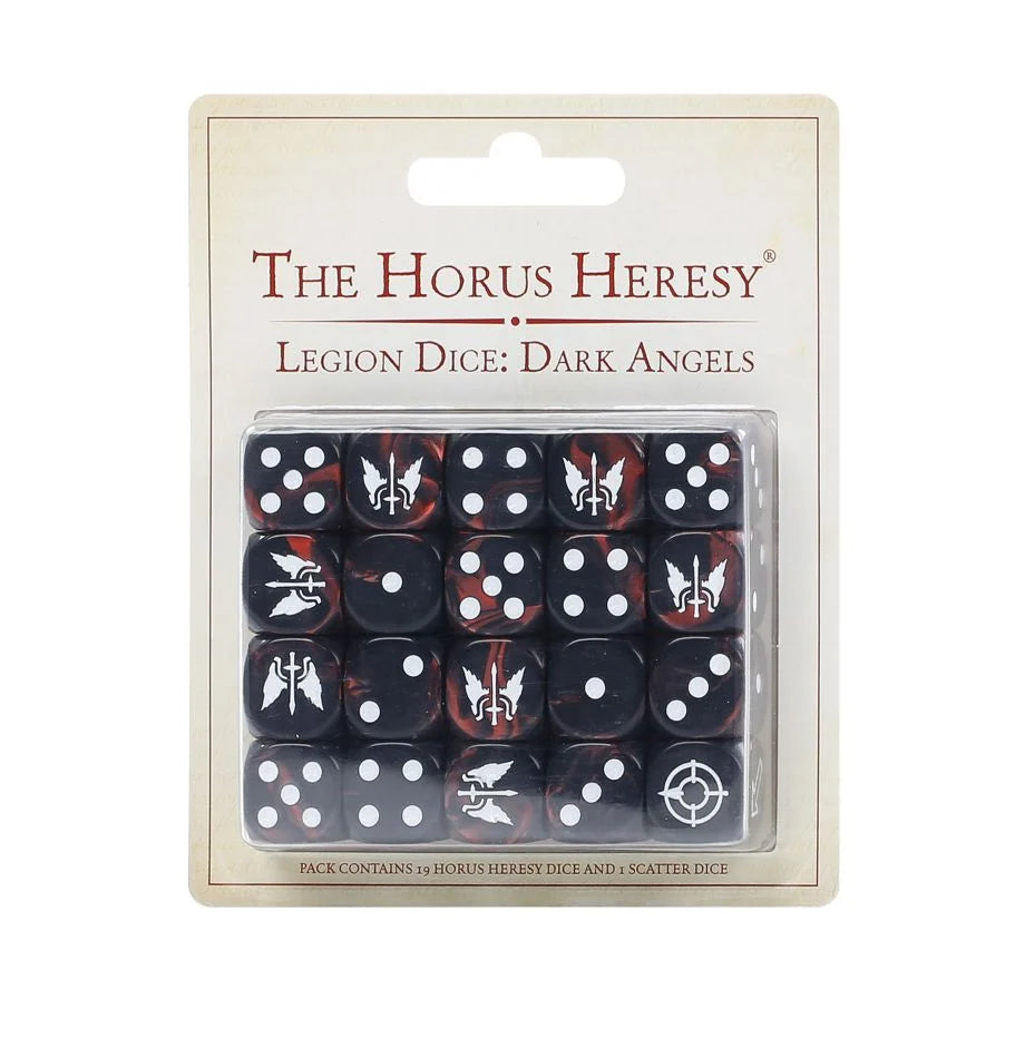 Warhammer: The Horus Heresy - Dark Angels Dice Set – Tabletop ...