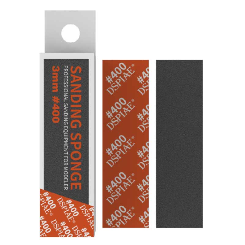 DSPIAE 3mm #400 Sanding Sponge 5Pcs – Tabletop Renaissance Games & Hobbies