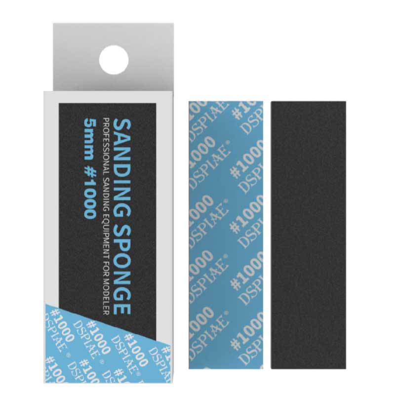DSPIAE 5mm #1000 Sanding Sponge 5Pcs – Tabletop Renaissance Games & Hobbies
