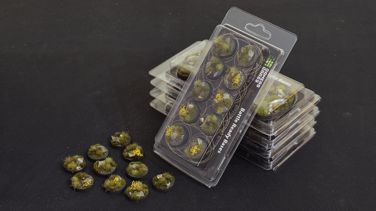 Gamers Grass Battle Ready Bases - Highland - Round 25mm (x10 ...