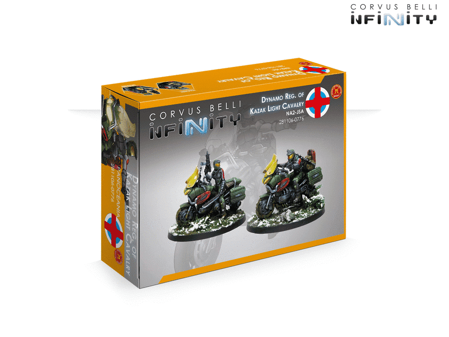 Infinity: Ariadna Dynamo Reg. of Kazak Light Cavalry – Tabletop ...