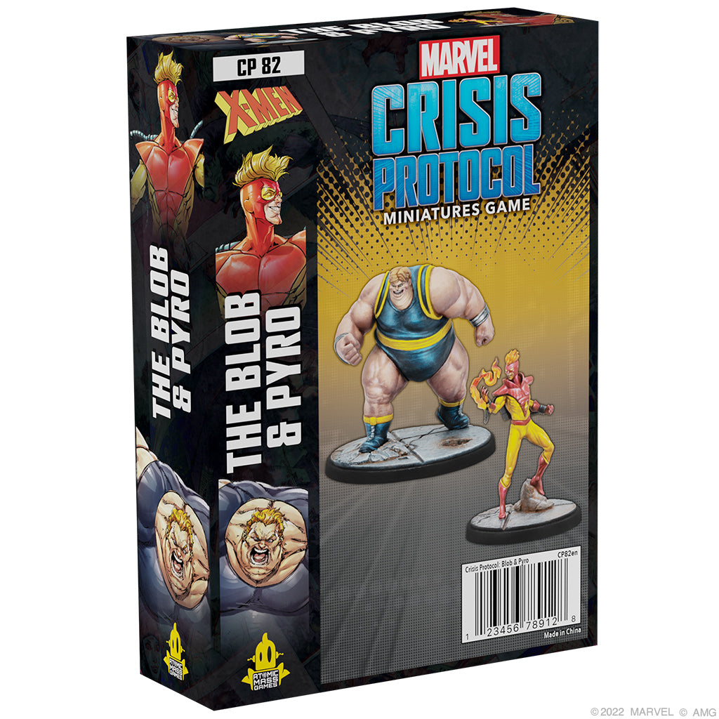 Marvel Crisis Protocol: The Blob & Pyro – Tabletop Renaissance Games ...