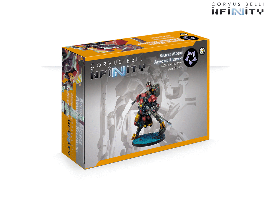 Infinity: Combined Army - Bultrak Mobile Armored Regiment – Tabletop ...