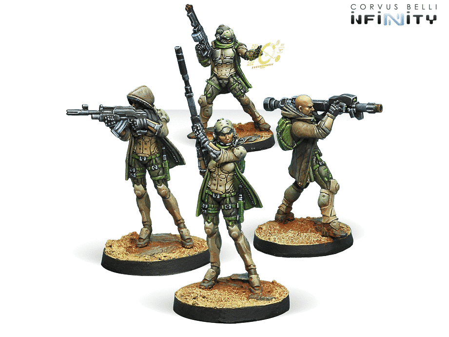 Infinity: Haqqislam - Hassasin Govads – Tabletop Renaissance Games ...
