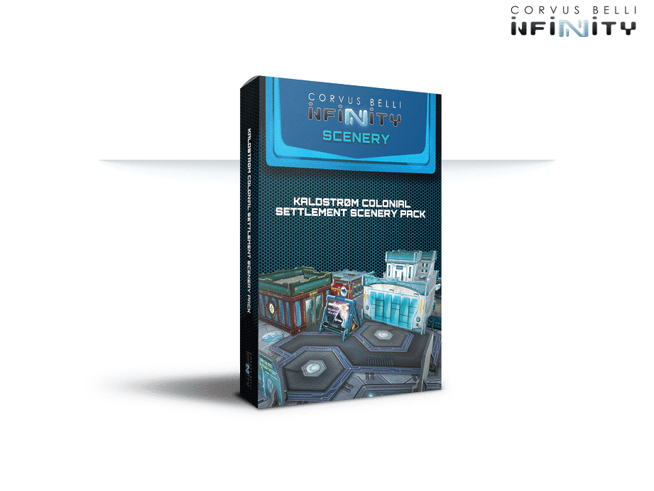 Infinity: Kaldstrom Colonial Settlement Scenery Pack – Tabletop ...