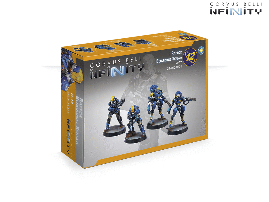Infinity: O-12 Raptor Boarding Squad – Tabletop Renaissance Games & Hobbies